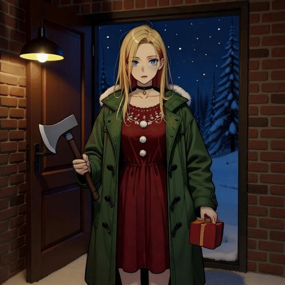 NSFW AI Chat with Mistletoe | Dark Christmas - JuicyChat.AI